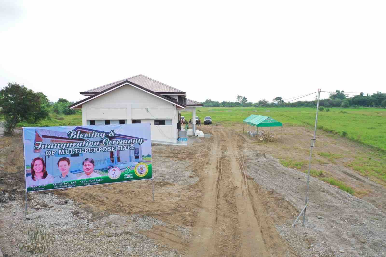 PIA - DPWH completes multi-purpose hall in Tarlac PIA - DPWH completes multi-purpose hall in Tarlac