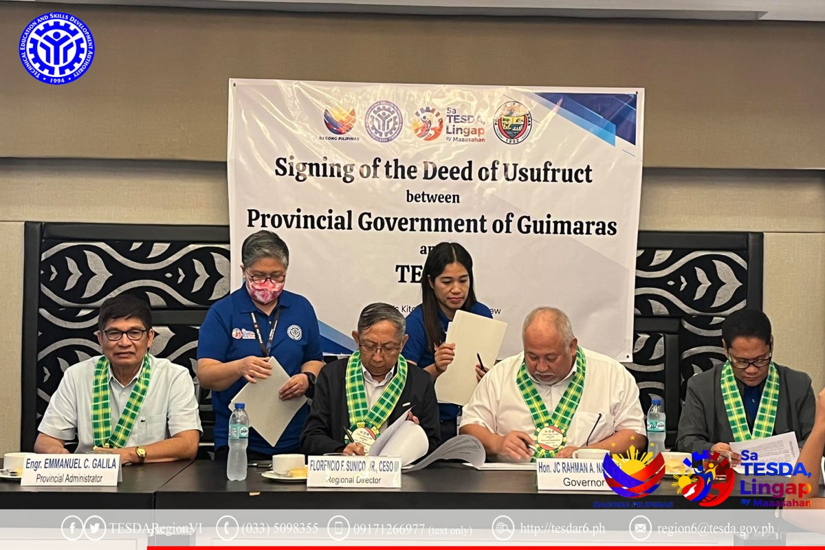 New TESDA building to rise in Guimaras - Philippine Information Agency New TESDA building to rise in Guimaras - Philippine Information Agency